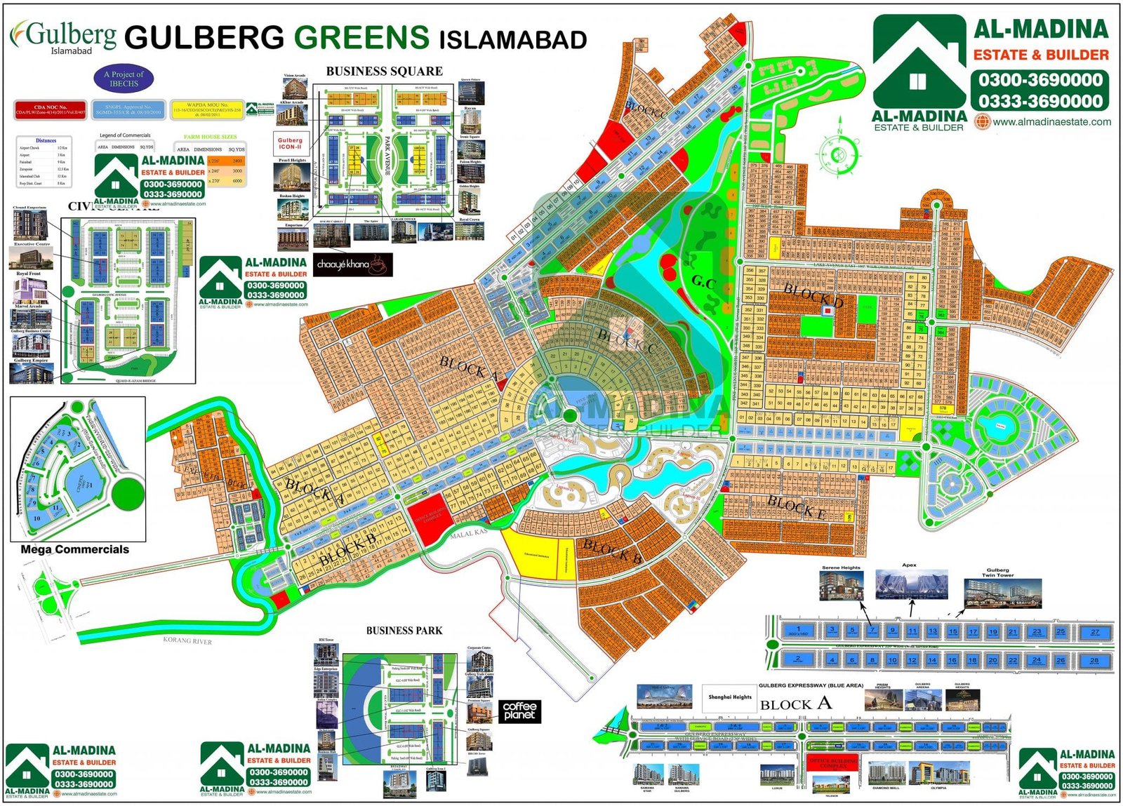 Gulberg Greens – Location, NOC, Map, Prices & Development Updates