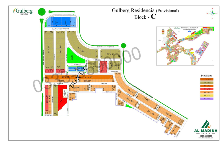 Gulberg Residencia Block C – Location, Development Status & Prices 2026