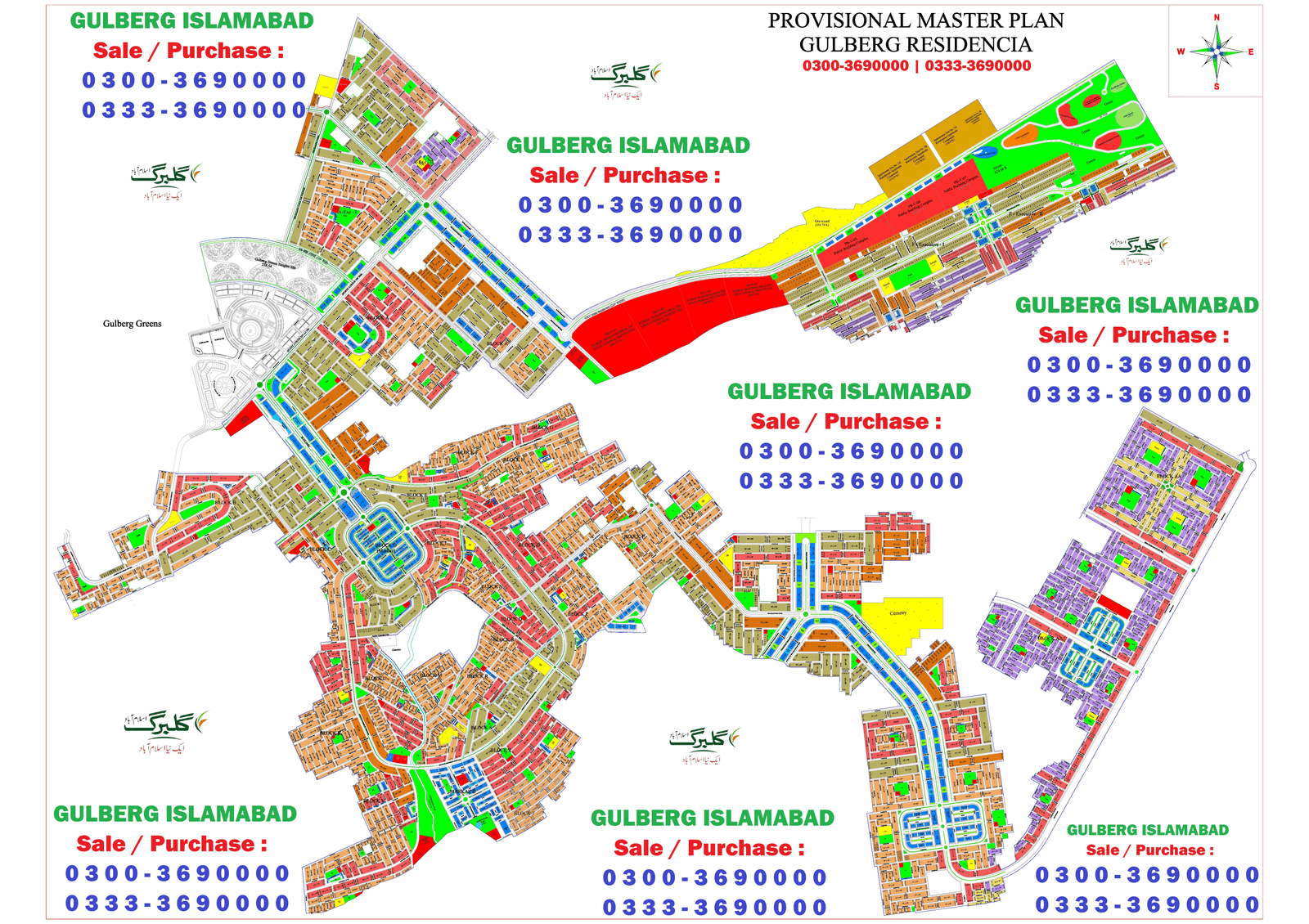 Gulberg Islamabad Maps & Interactive Plot Finder | CDA Approved Layouts